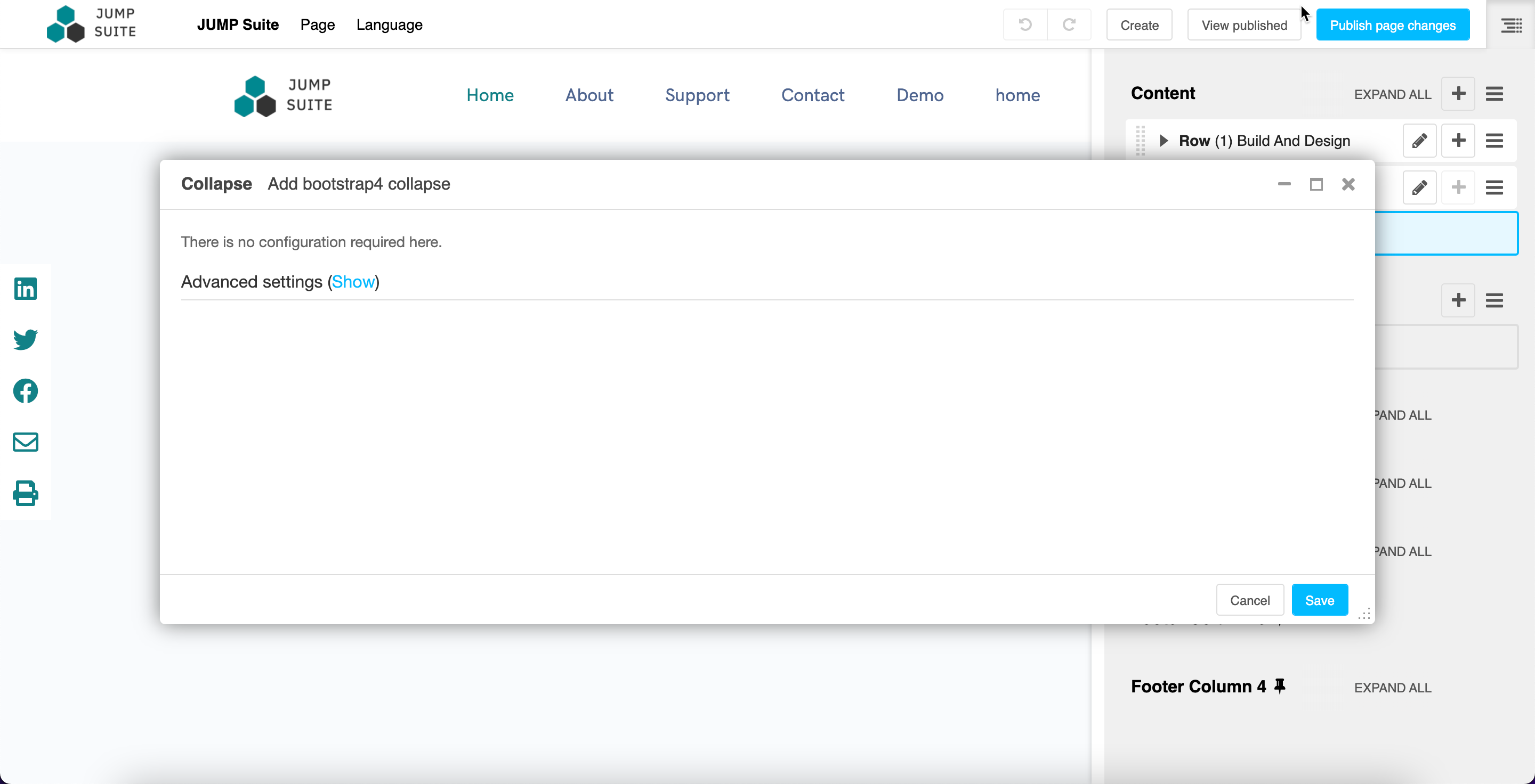 Using The Collapse Plugin Support Articles Jump Suite